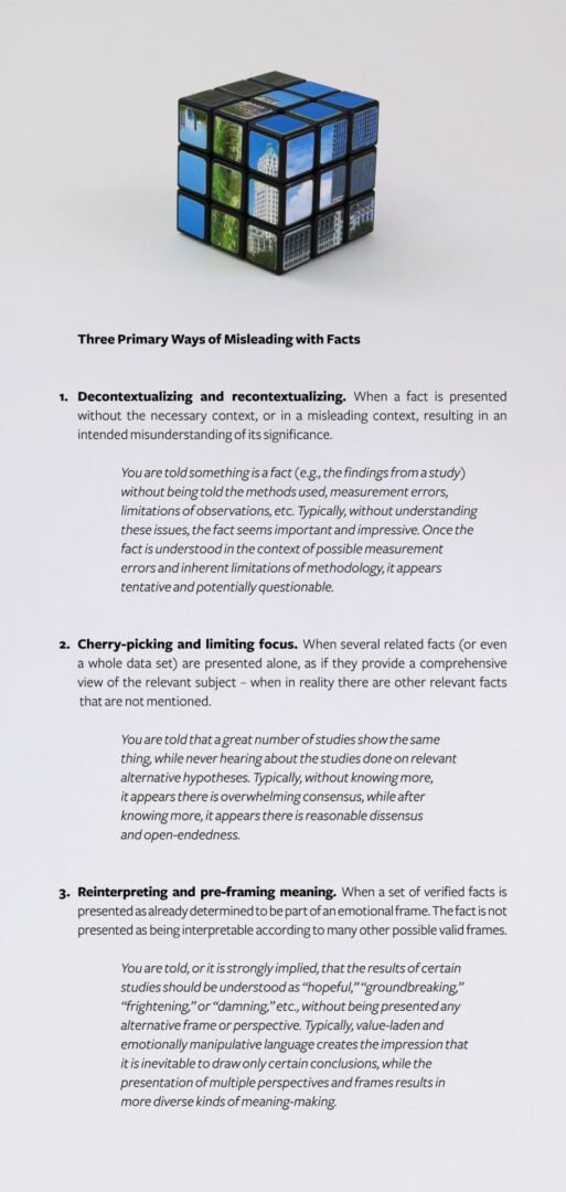 How to Mislead with Facts - RMA
